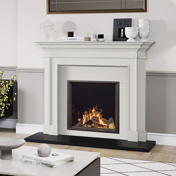 Onyx Eclipse 60HL Conventional Flue Gas Fire | Flames.co.uk