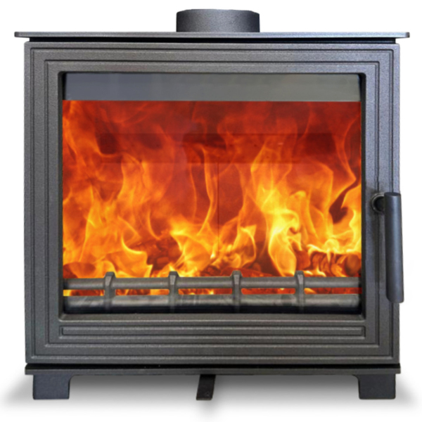 Woodford Pankhurst Large 8kW Eco Wood Burning Stove | Flames.co.uk