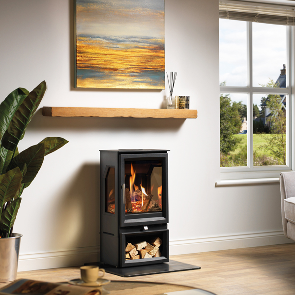 Paragon Edge 3S Balanced Flue Gas Stove | Flames.co.uk
