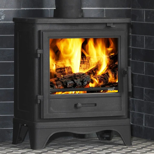 Penman Bassington Eco Multi-Fuel Stove - Black | Flames.co.uk