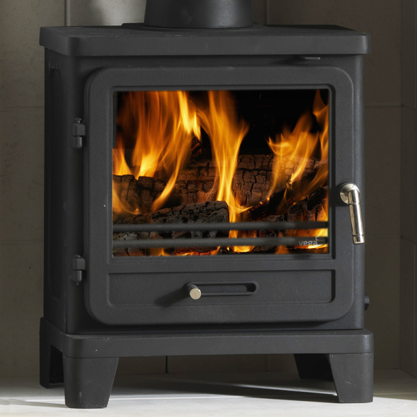 Penman Vega Edge 200SL Multi-Fuel Stove - Black | Flames.co.uk