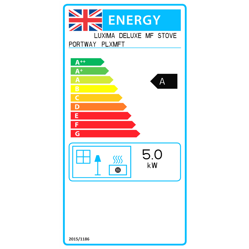 Portway Luxima Deluxe Multi-Fuel Stove | Flames.co.uk