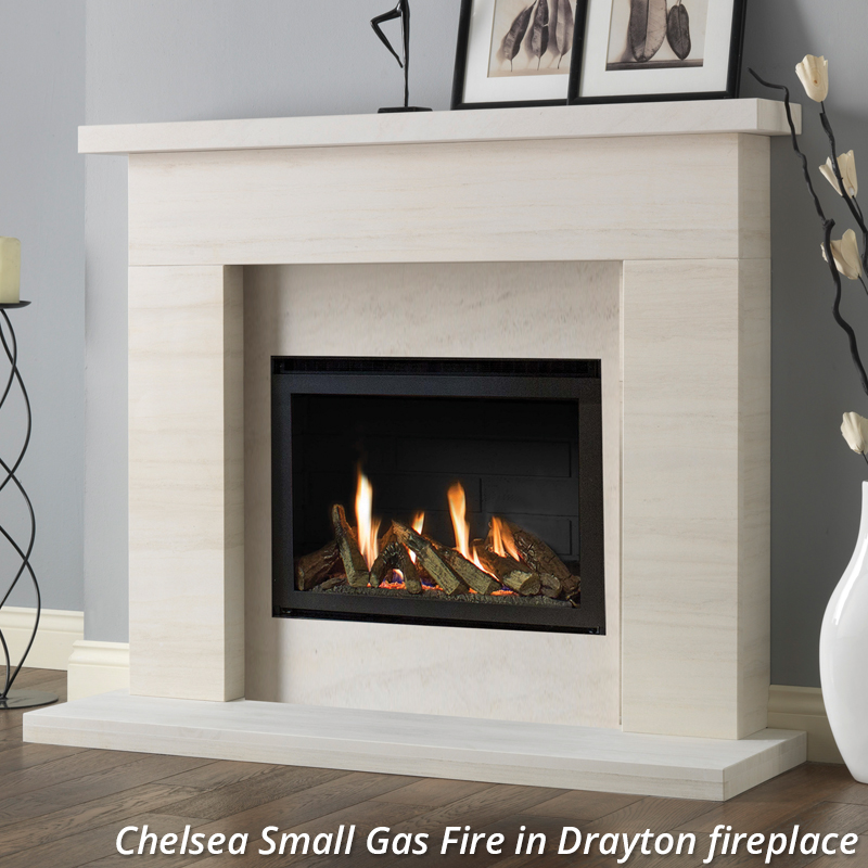 PureGlow Chelsea Built In Frameless Gas Fire | Flames.co.uk