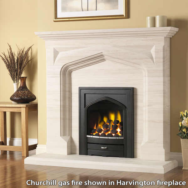 PureGlow Churchill Radiant Gas Fire | Flames.co.uk