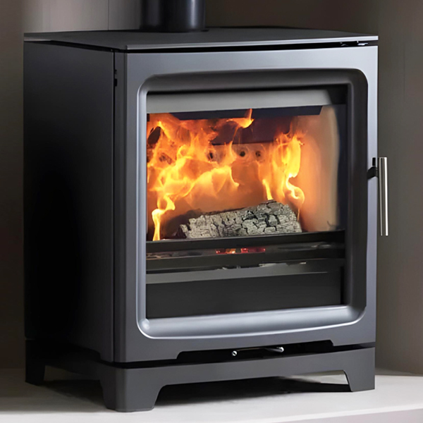 Purevision BPV5W Wide Slimline 5kW Multi-Fuel Stove | Flames.co.uk