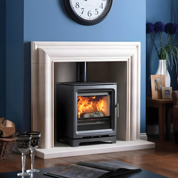 Purevision BPV5W Wide Slimline 5kW Multi-Fuel Stove | Flames.co.uk