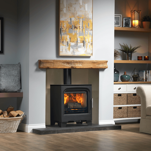 Purevision BPV5W Countryman Wide 5kW Multi-Fuel Stove | Flames.co.uk