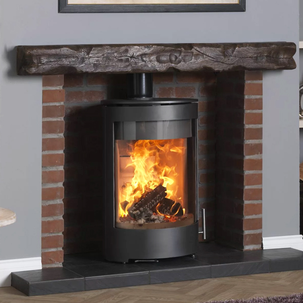 Purevision BPVR Cylinder Multi-Fuel Stove | Flames.co.uk