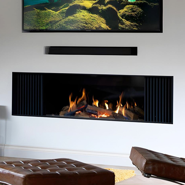 Wildfire Ravel 1720 Media Wall Balanced Flue Gas Fire | Flames.co.uk