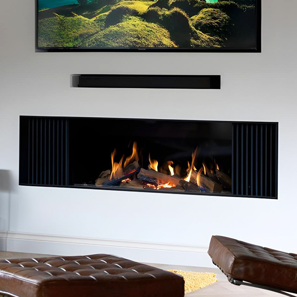 Wildfire Ravel 1720 Media Wall Balanced Flue Gas Fire | Flames.co.uk