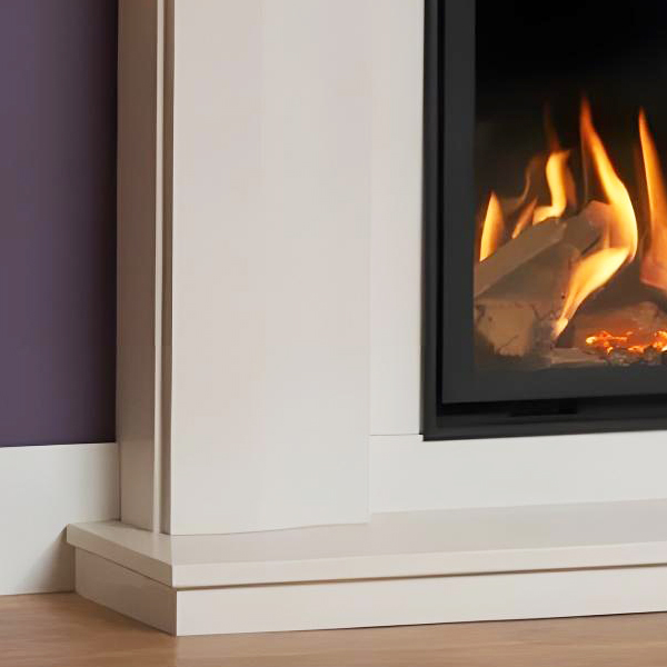 Wildfire Ravel 600 Amalfi Marble Gas Fire Suite | Flames.co.uk