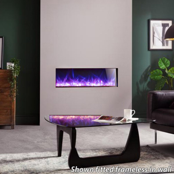 AGA Rayburn Stratus 100 Extra Slim Inset Electric Fire | Flames.co.uk