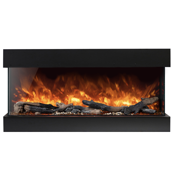 AGA Rayburn Stratus Tru View 100 3-Sided Electric Fire | Flames.co.uk