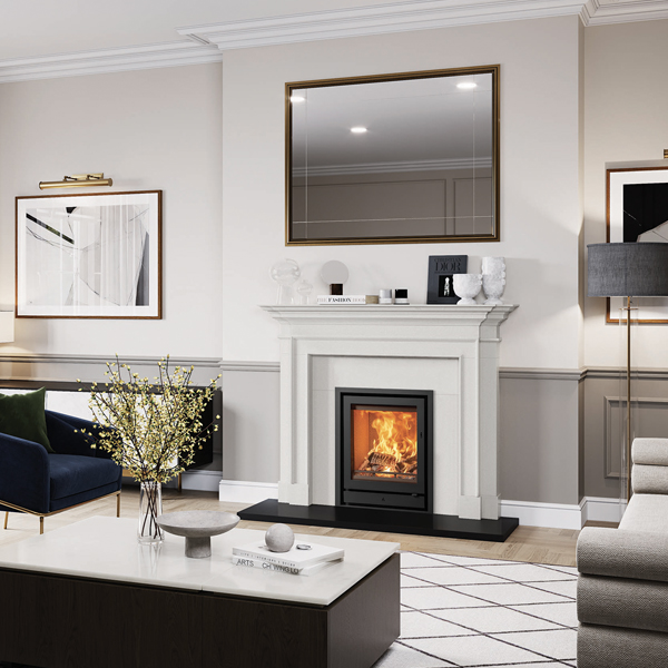 Stovax Riva2 55 Inset Cassette Wood Burning Stove | Flames.co.uk