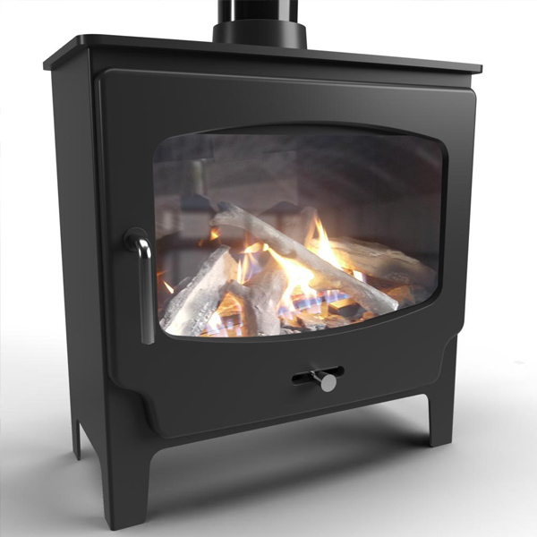 Saltfire ST-X Wide Gas Stove | Flames.co.uk
