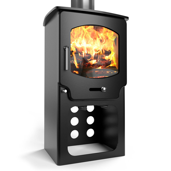 Saltfire ST-X4 Tall Multi-Fuel Stove | Flames.co.uk