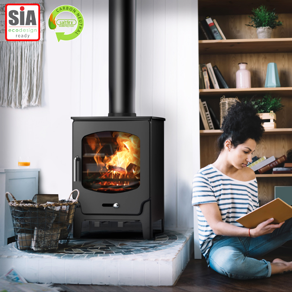Saltfire ST-X8 Multi-Fuel Stove | Flames.co.uk