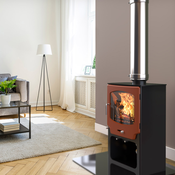 Saltfire ST-X8 Tall Multi-Fuel Stove | Flames.co.uk