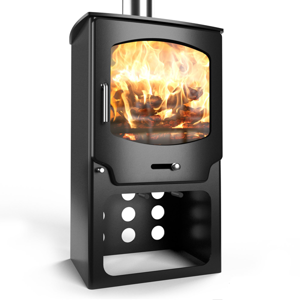 Saltfire ST-X8 Tall Multi-Fuel Stove | Flames.co.uk