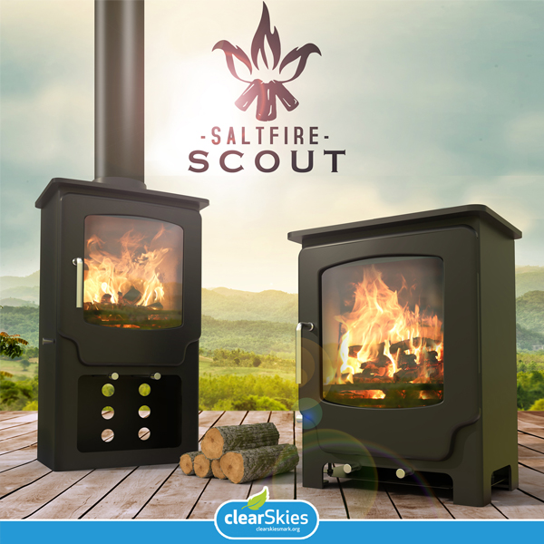 Saltfire Scout Multi-Fuel Stove | Flames.co.uk