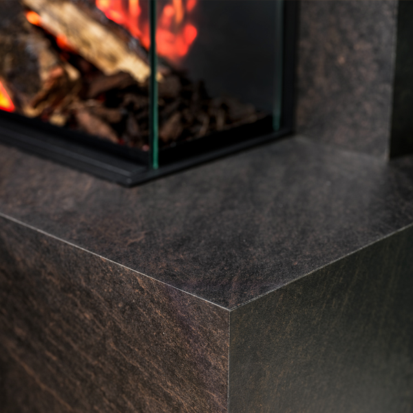 Vision E-Line Solus VS150 Electric Fire with Media Wall Suite | Flames ...