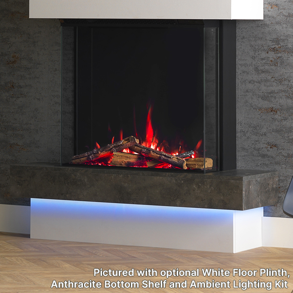 Vision E-Line Solus VS75 Electric Fire | Flames.co.uk