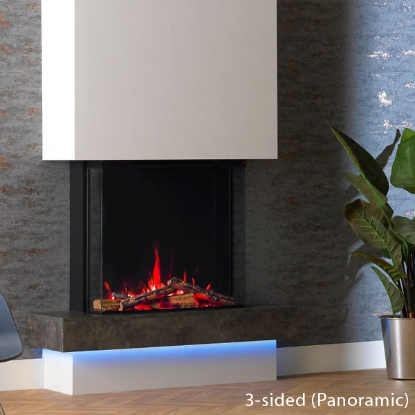 Vision E-Line Solus VS75 Electric Fire | Flames.co.uk