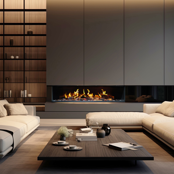 Vision E-Line Solus iX18 Electric Fire | Flames.co.uk