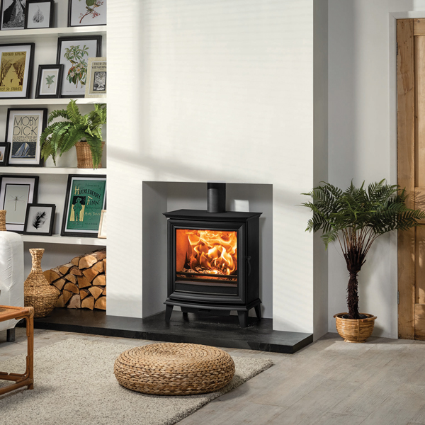 Stovax Chesterfield 5 Wide Eco Multi-Fuel Stove | Flames.co.uk