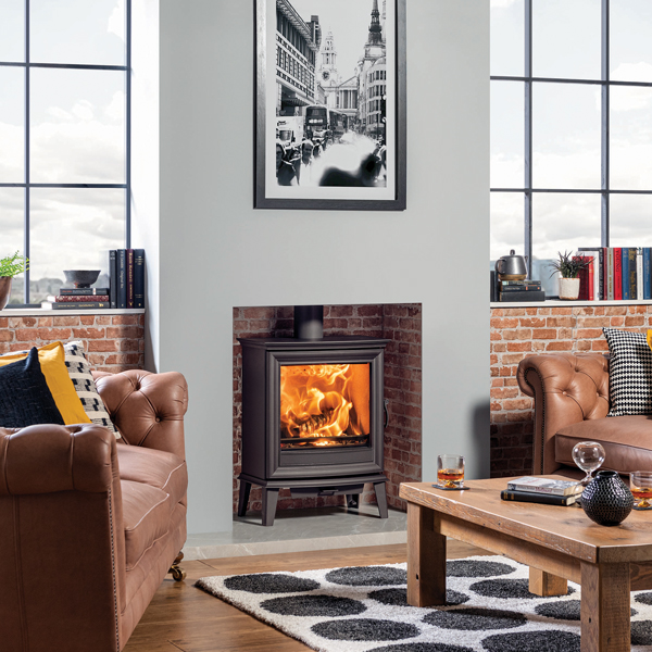Stovax Chesterfield 5 Wide Eco Multi-Fuel Stove | Flames.co.uk