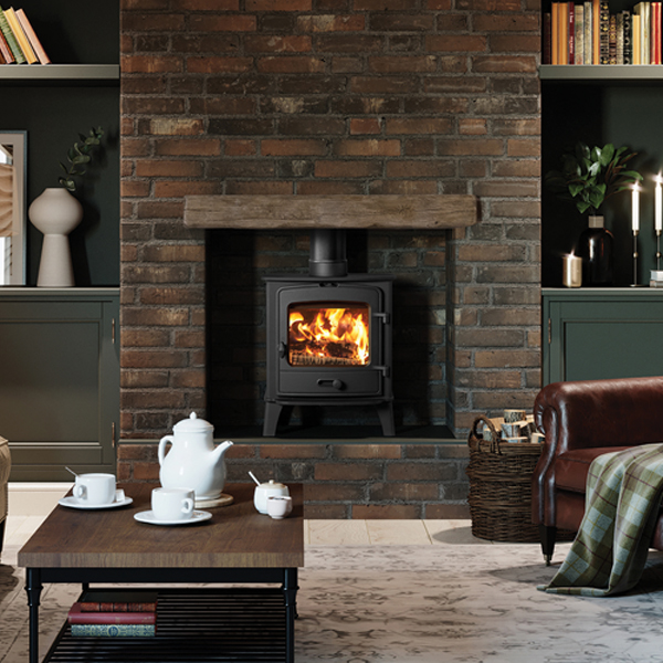 Stovax County 5 Eco Wood Burning / Multi-Fuel Stove | Flames.co.uk