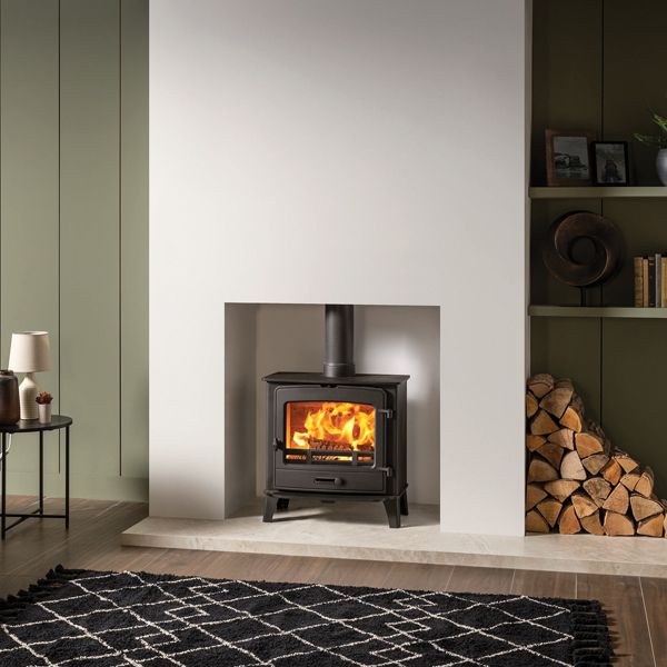 Stovax County 5 Wide Eco Multi-Fuel Stove | Flames.co.uk