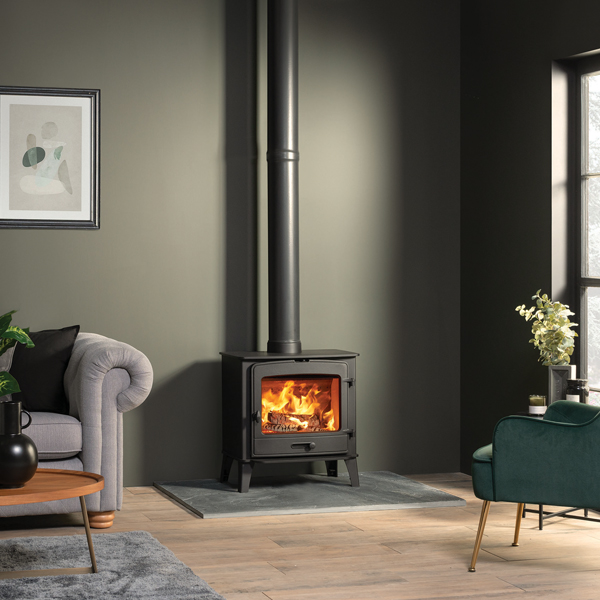 Stovax County 8 Eco Wood Burning Stove | Flames.co.uk