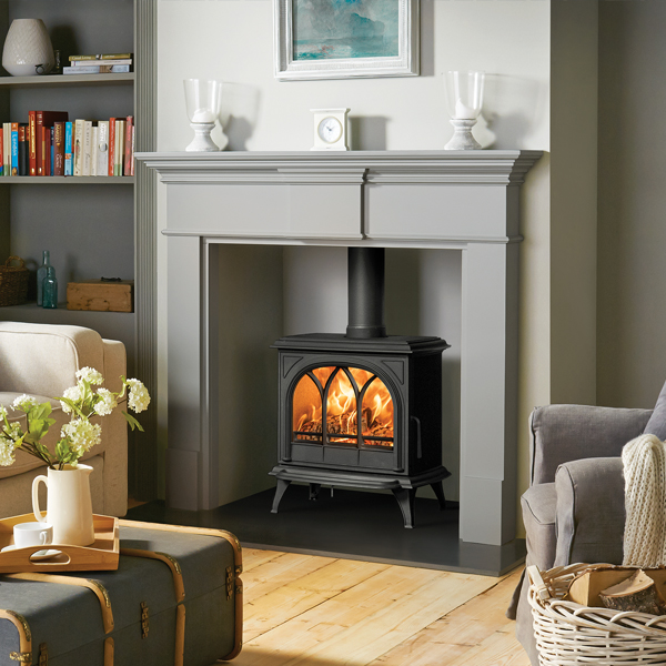 Stovax Huntingdon 30 Eco Wood Burning / Multifuel Stove | Flames.co.uk