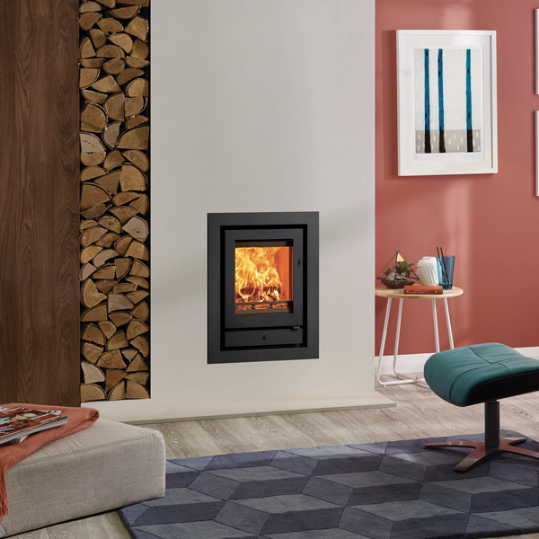 Stovax Riva2 40 Inset Cassette Multi-Fuel Stove | Flames.co.uk