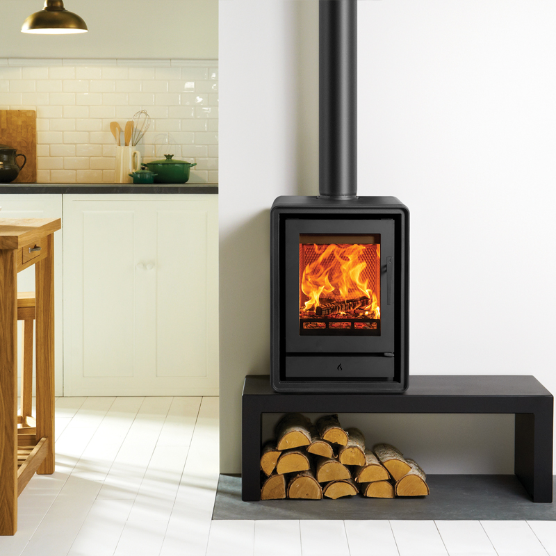 Stovax Riva2 40 Freestanding Multi-Fuel Stove | Flames.co.uk