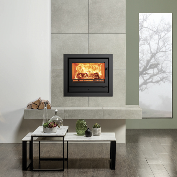 Stovax Riva2 66 Inset Cassette Wood Burning Stove | Flames.co.uk