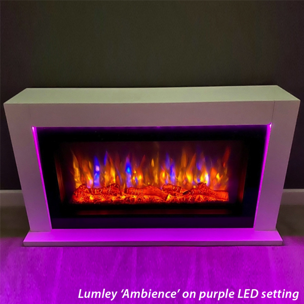 Suncrest Lumley Electric Fireplace Suite | Flames.co.uk
