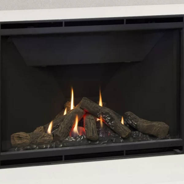 Wildfire HE 950L Seville Marble Gas Fire Suite | Flames.co.uk