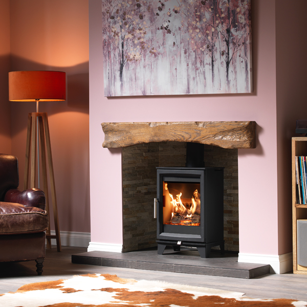 Fireline Woodtec 5 Wood Burning Stove | Flames.co.uk