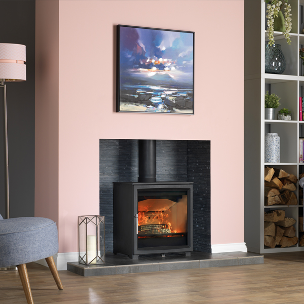 Fireline Woodtec 5WD Wide Deep Wood Burning Stove | Flames.co.uk