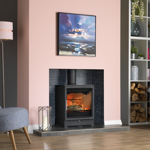 Fireline Woodtec 5WD Wide Deep Wood Burning Stove | Flames.co.uk