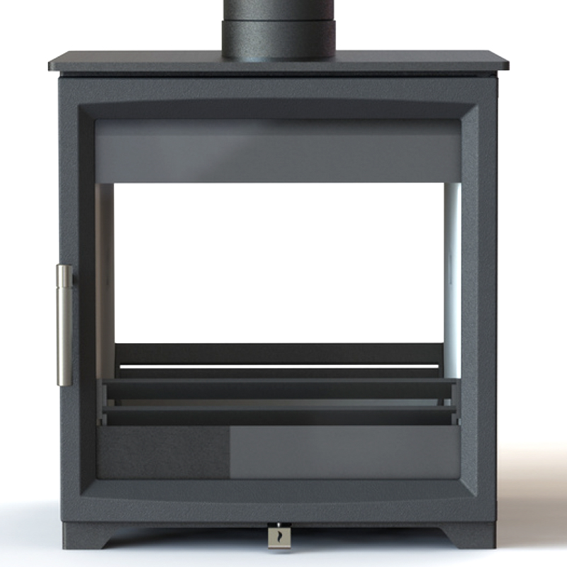Fireline Woodtec 8kW Double Sided Wood Burning Stove | Flames.co.uk