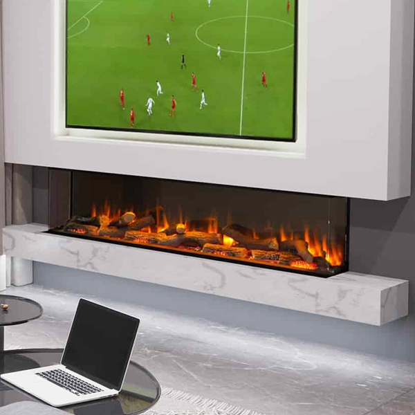 Charlton & Jenrick i1500e Deep 1-2-3 Sided Electric Fire | Flames.co.uk