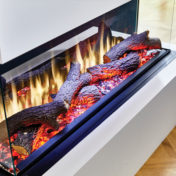 Charlton & Jenrick iRange i1000e Deep Electric Fire | Flames.co.uk