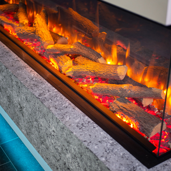 Charlton & Jenrick iRange i1800e Deep Electric Fire | Flames.co.uk