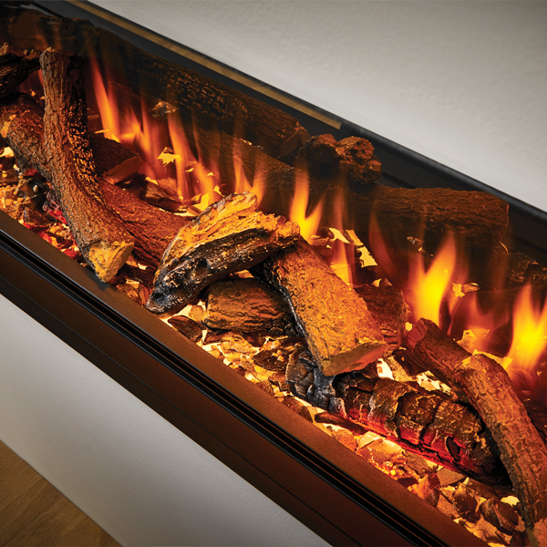Charlton & Jenrick iRange i2200e Deep Electric Fire | Flames.co.uk